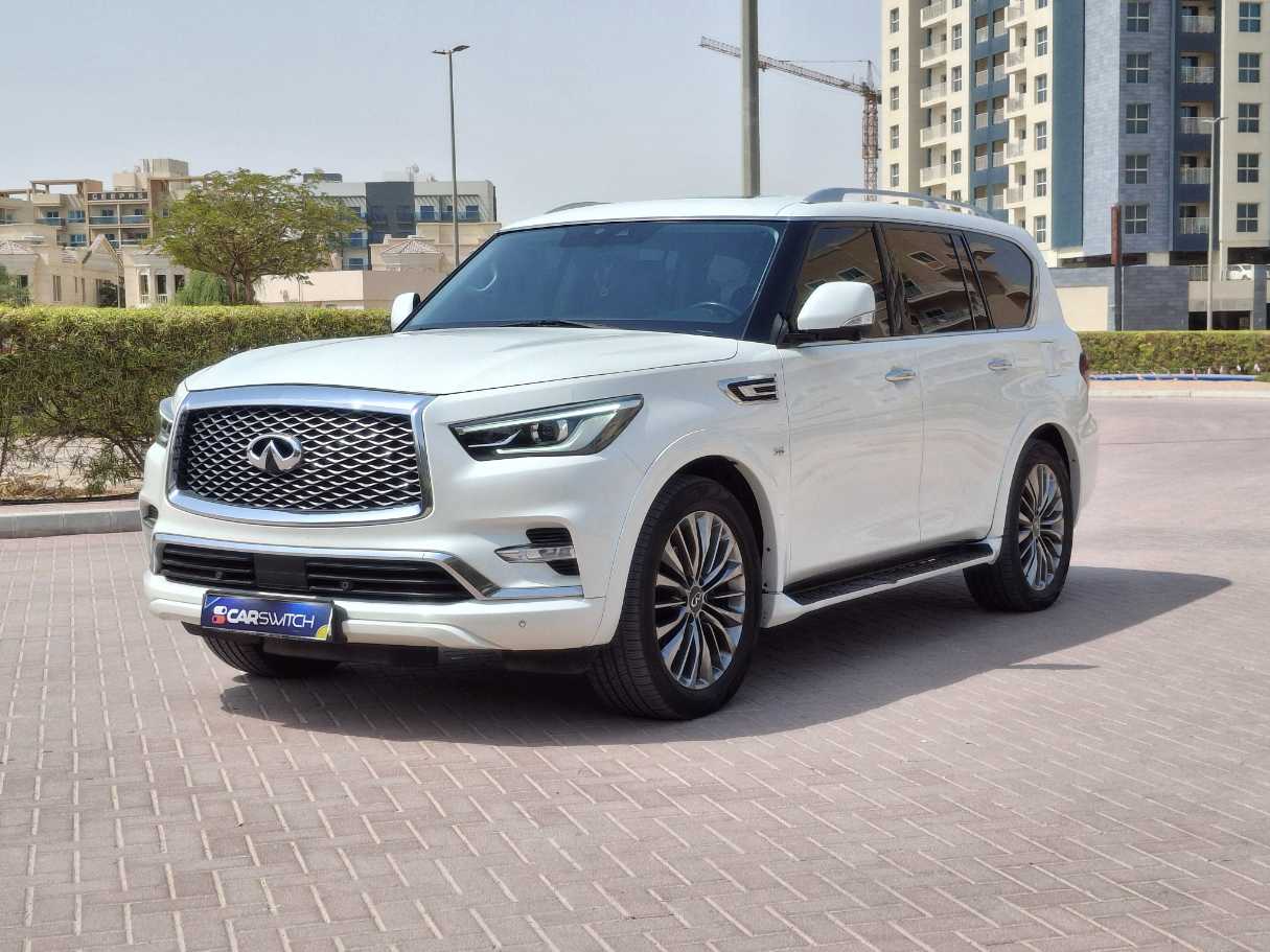 Infiniti QX80 for sale: AED AED 75,000 - 223,000 KM, 2018 | CarSwitch